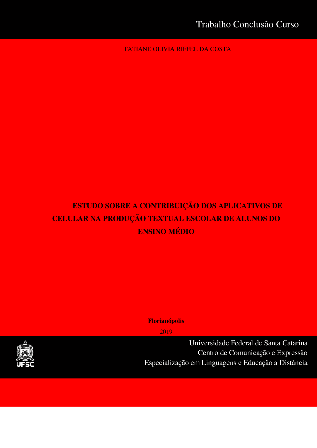 Trabalho Conclusão Curso Resumos Redação Docsity
