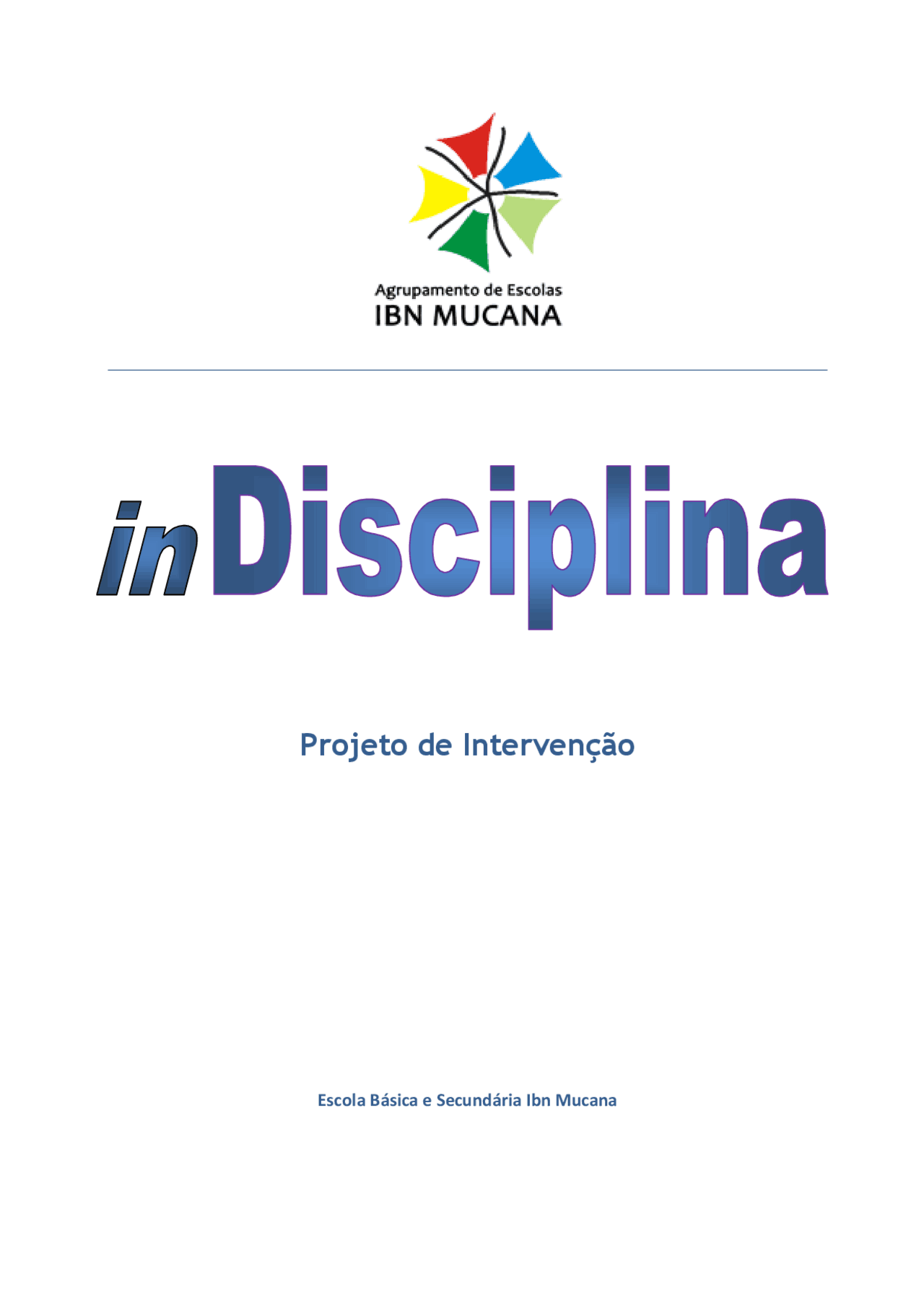 Projeto De Intervenção Lecture Notes Communication Docsity