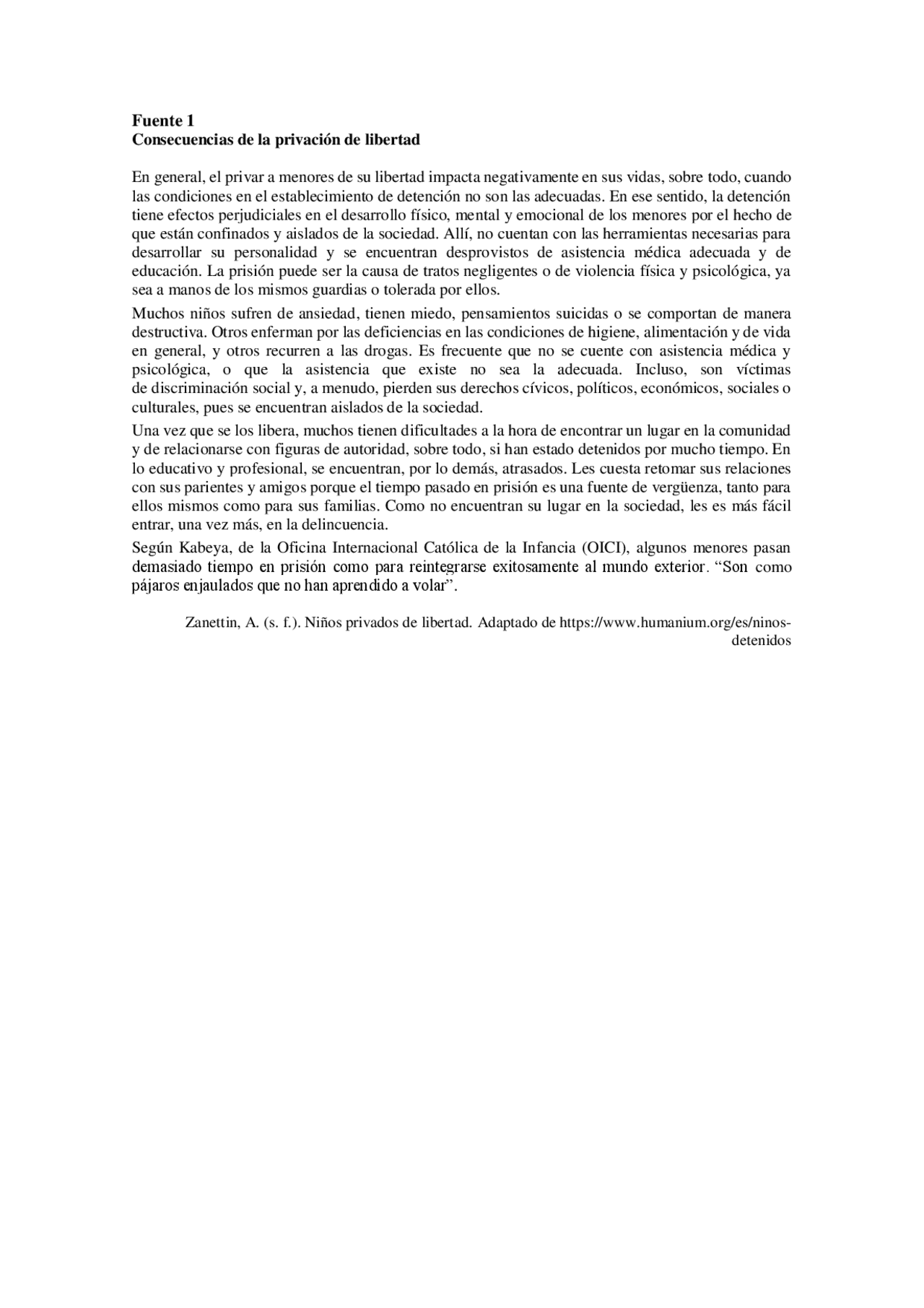 Consecuencias de la privación de libertad | Apuntes de Derecho Civil ...
