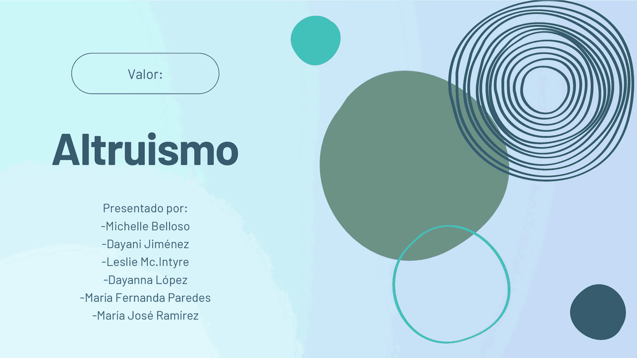 Valor: Altruismo y su importancia | Diapositivas de Sociología y ética ...