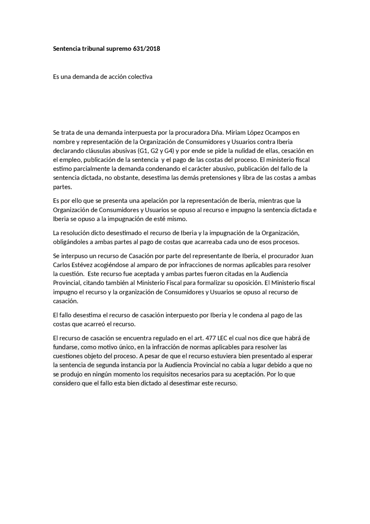 Caso Práctico De Derecho Mercantil Ejercicios De Derecho Mercantil