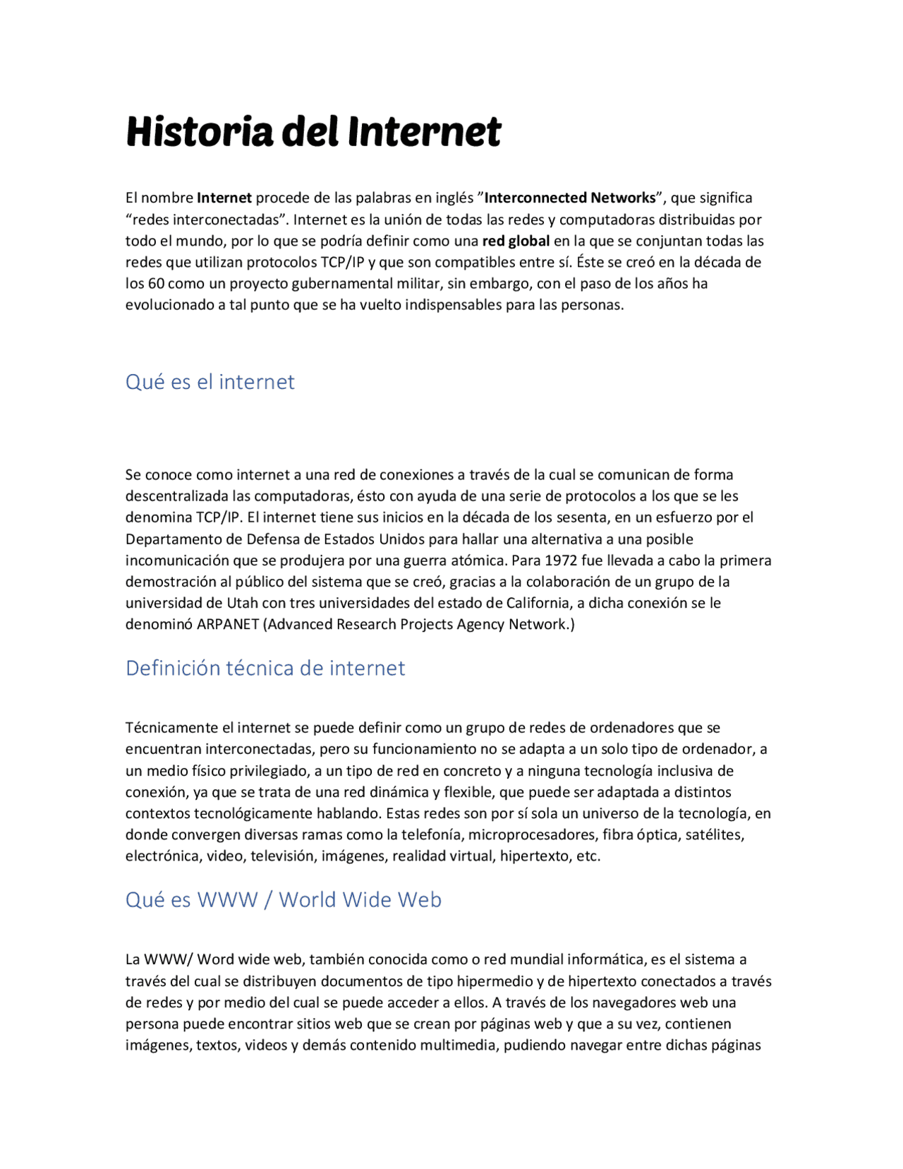 Historia De La Informática Resúmenes De Informática Docsity