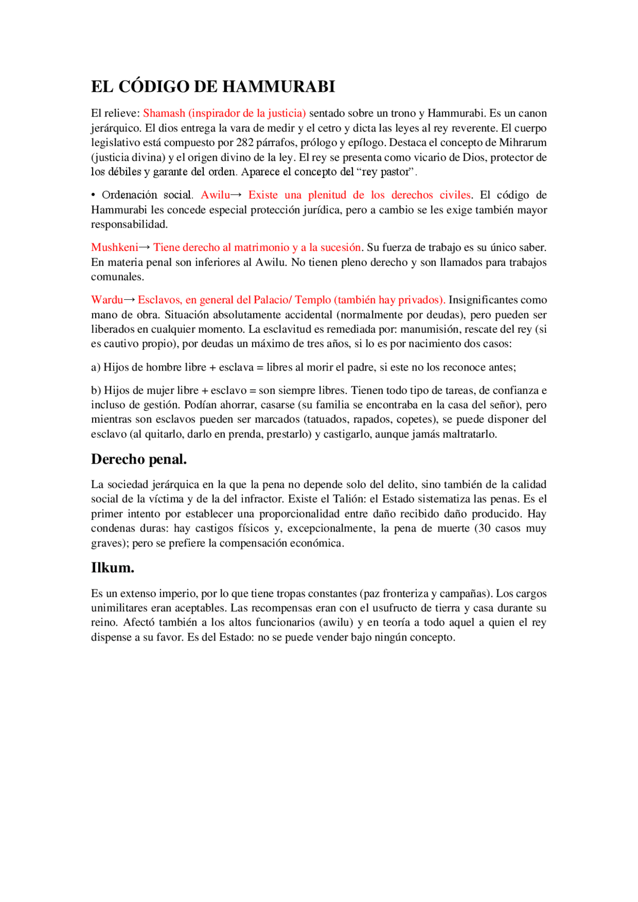 Apuntes Sociedades Complejas Hammurabi Apuntes De Historia Docsity