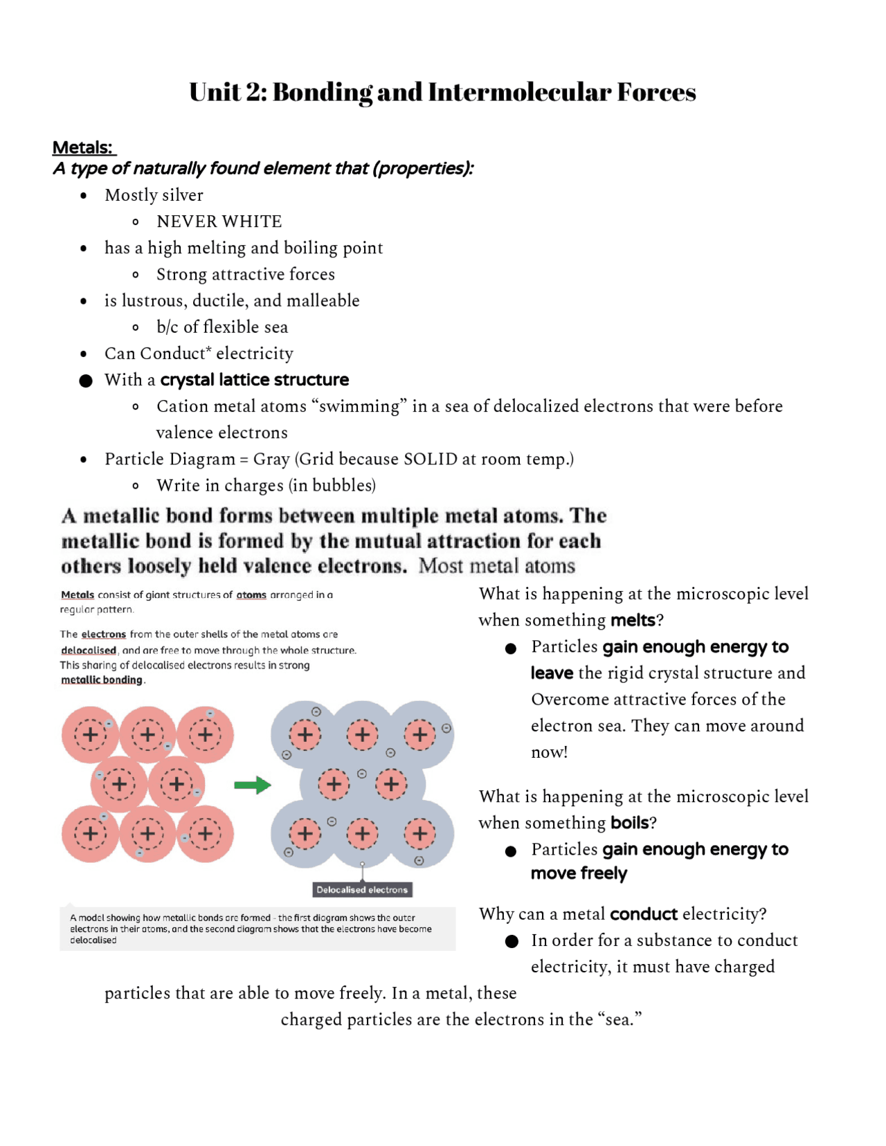 Bonding and Intermolecular Forces Study Guide | Study Guides, Projects ... Bonding and Intermolecular Forces Study Guide | Study Guides, Projects ...