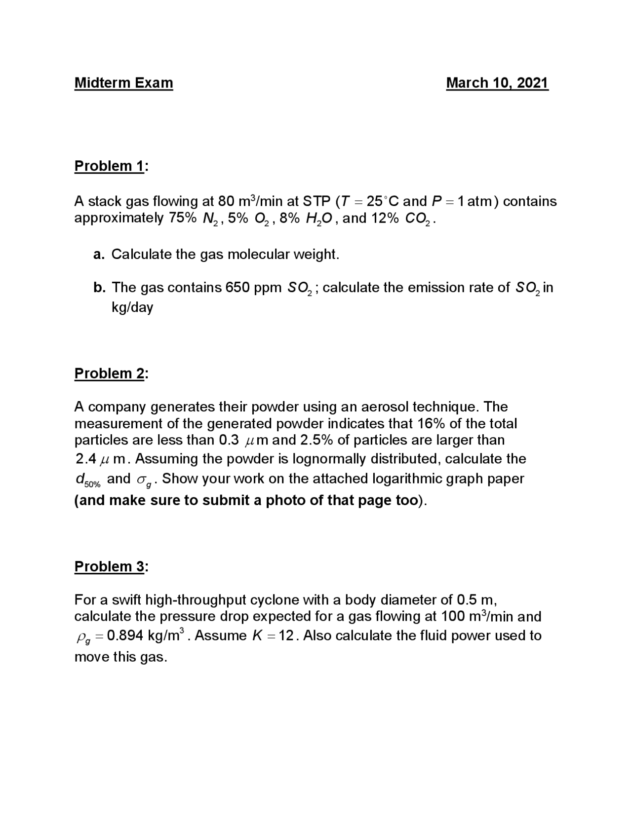 Introduction To Polymer Science Cheat Sheet Mathematics Docsity