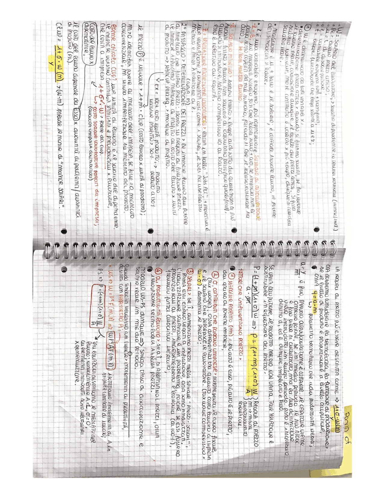 Macroeconomia Programma Schemi E Mappe Concettuali Di Macroeconomia
