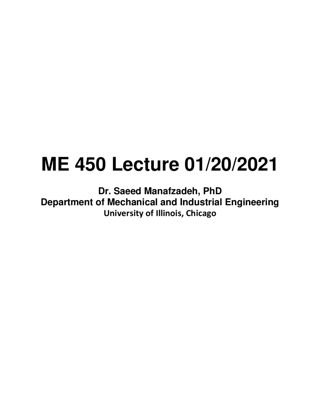 Introduction To Polymer Science Lecture Notes Chemistry Docsity