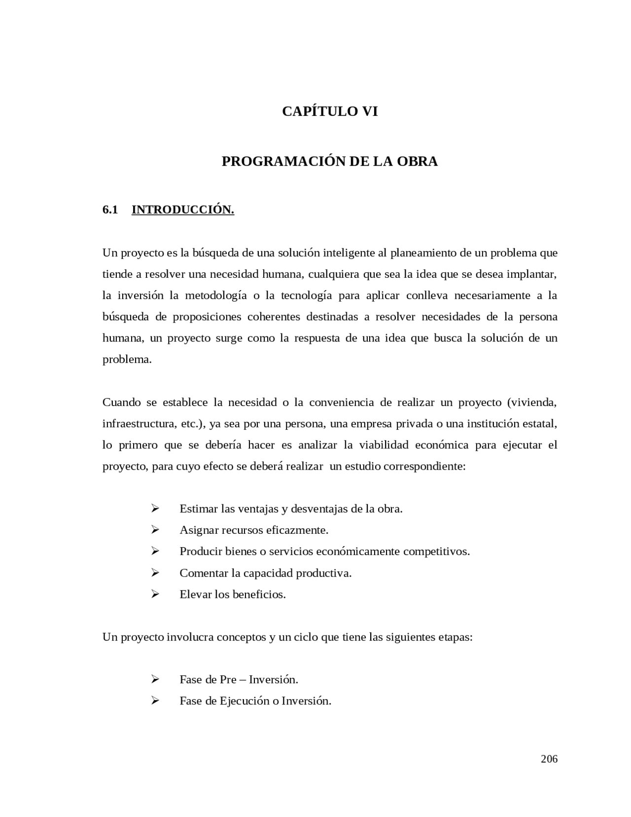 Programacion De La Obra Resúmenes De Dirección De Recursos Humanos