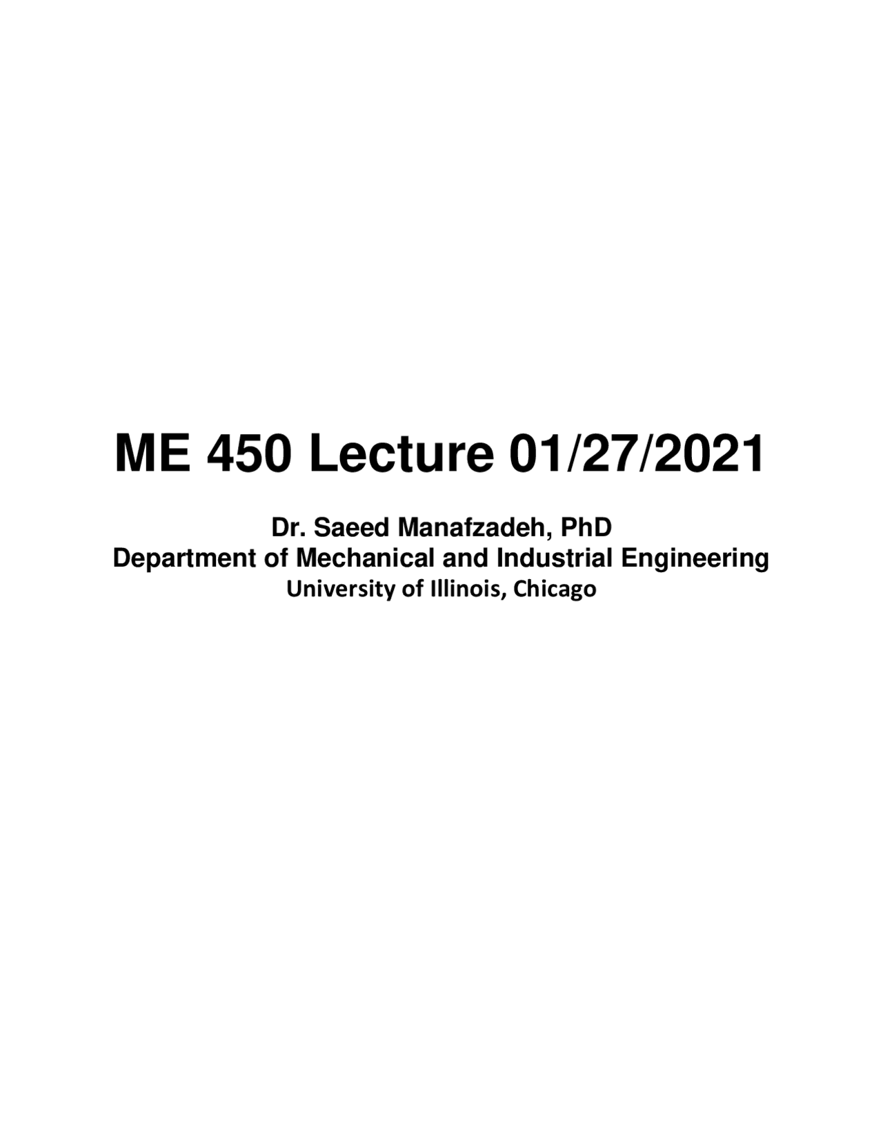 Introduction To Polymer Science Lecture Notes Chemistry Docsity
