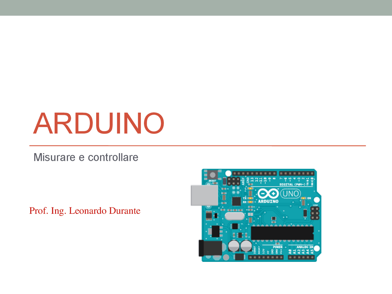 Appunti Di Arduino Per Sistemi Automatici Slide Di Sistemi Automatici