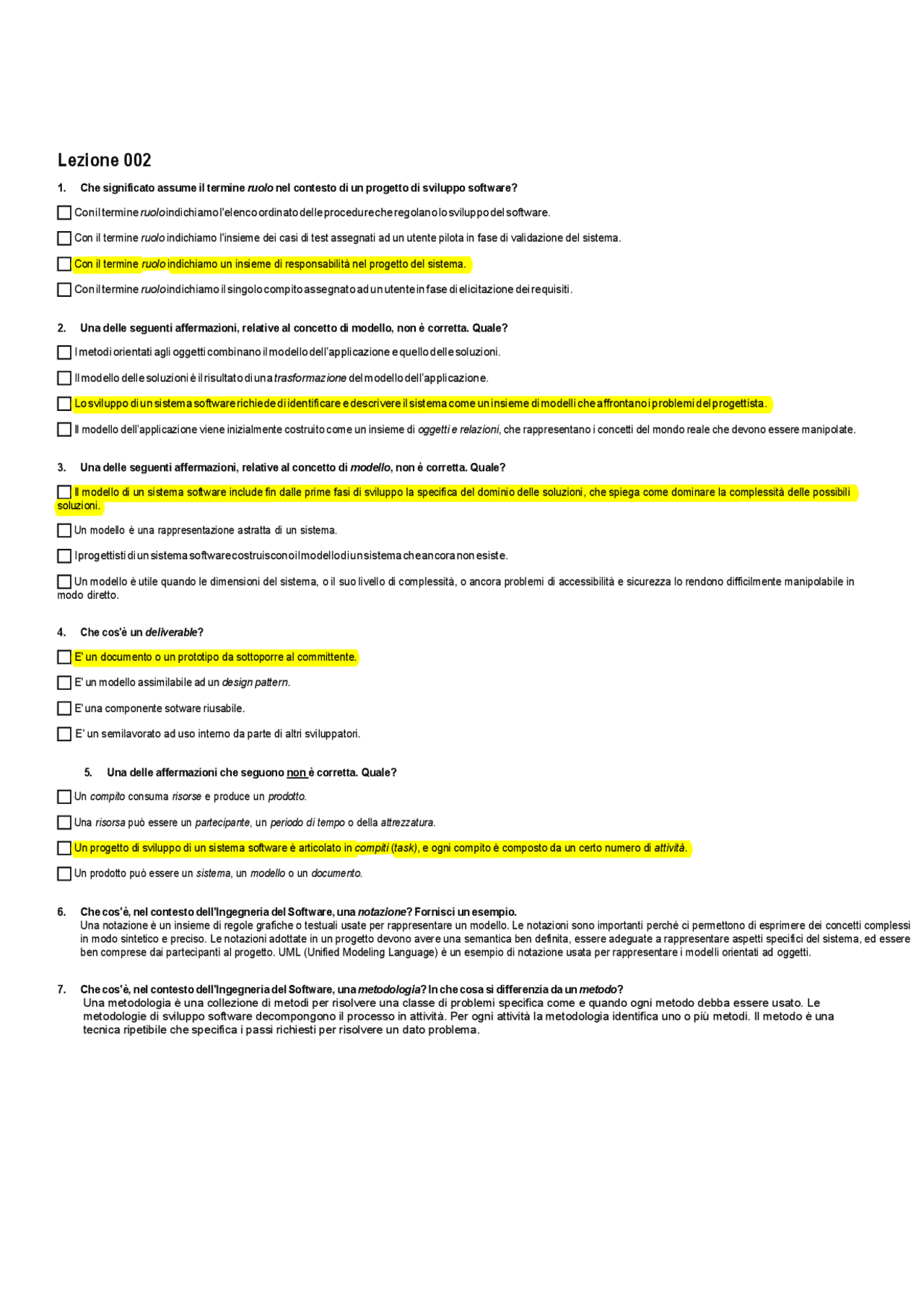 Paniere Ingegneria Del Software Panieri Di Ingegneria Del Software