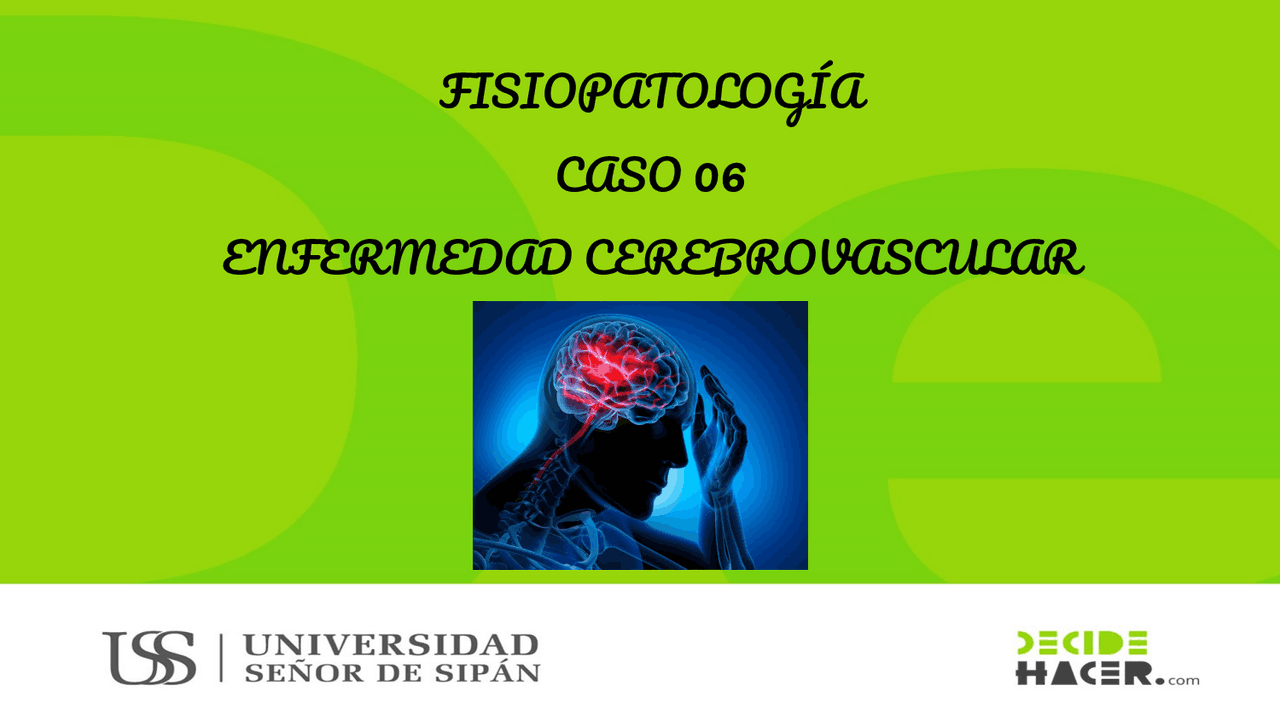 Caso Clínico Numero 06 Apuntes De Fisiopatología Docsity
