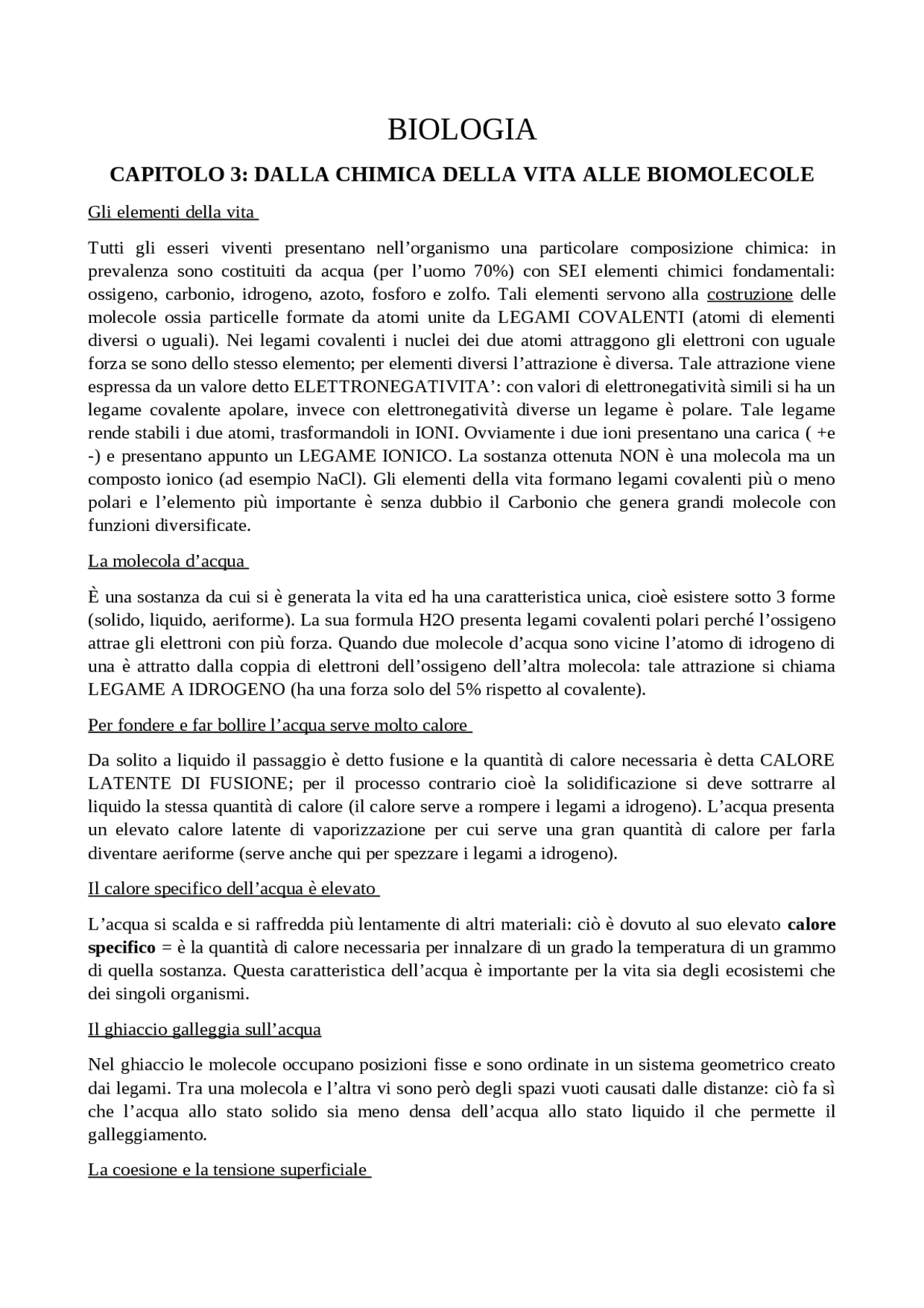 Biologia Blu Zanichelli Schemi E Mappe Concettuali Di Scienze