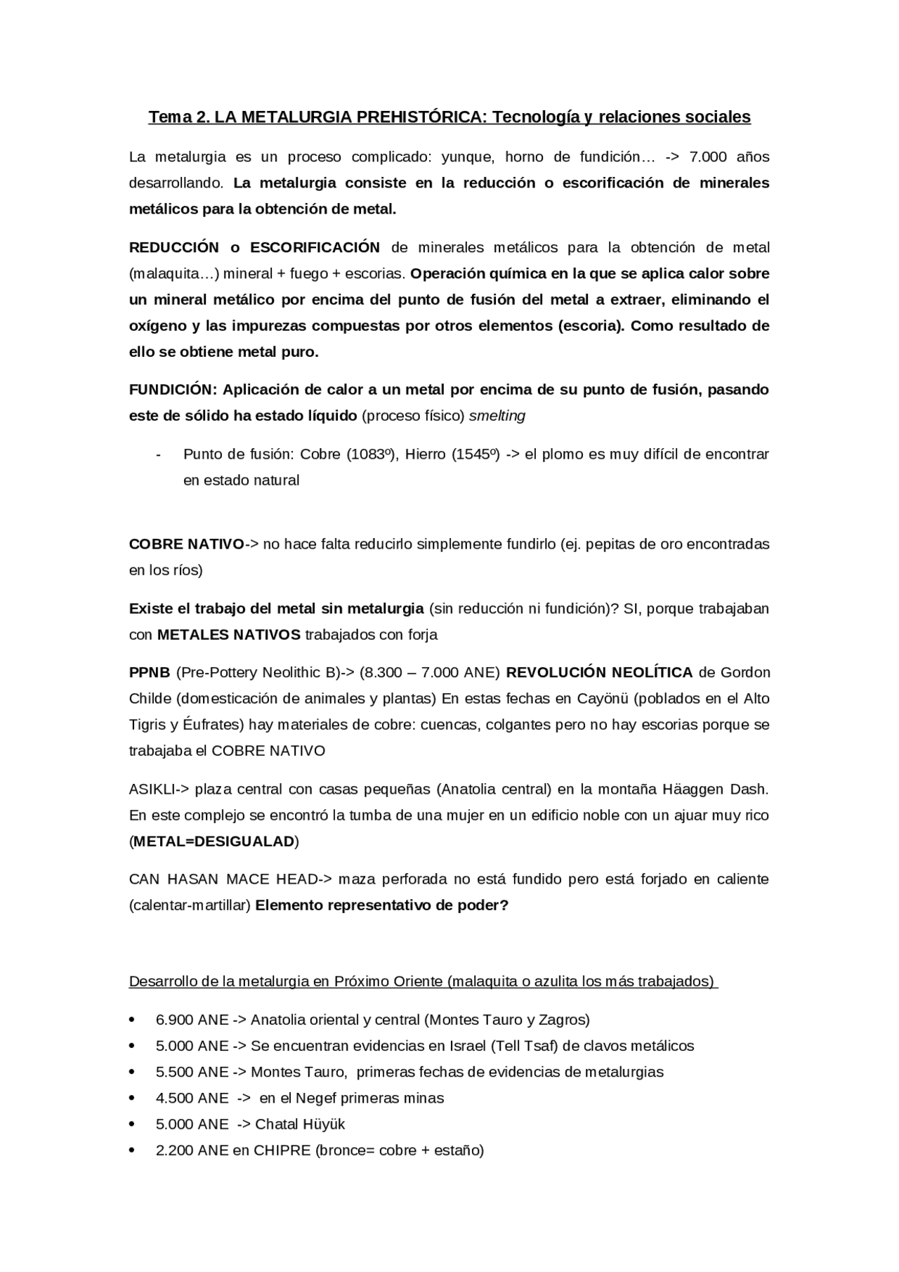 Apuntes 3 Primeros Temas Schemes And Mind Maps Of Prehistory Docsity