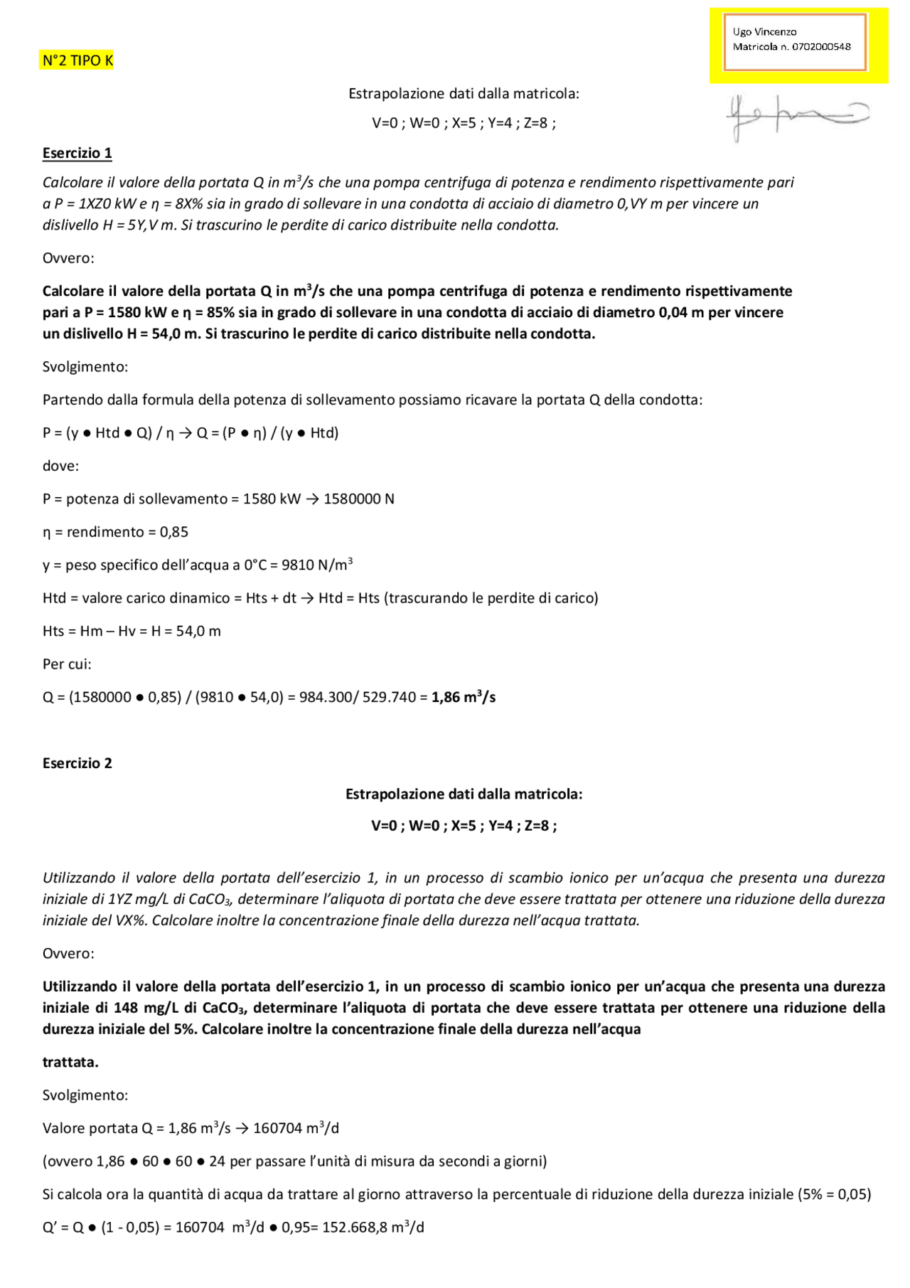 Ingegneria Ambientale Prove Desame Di Scienze Ambientali Docsity