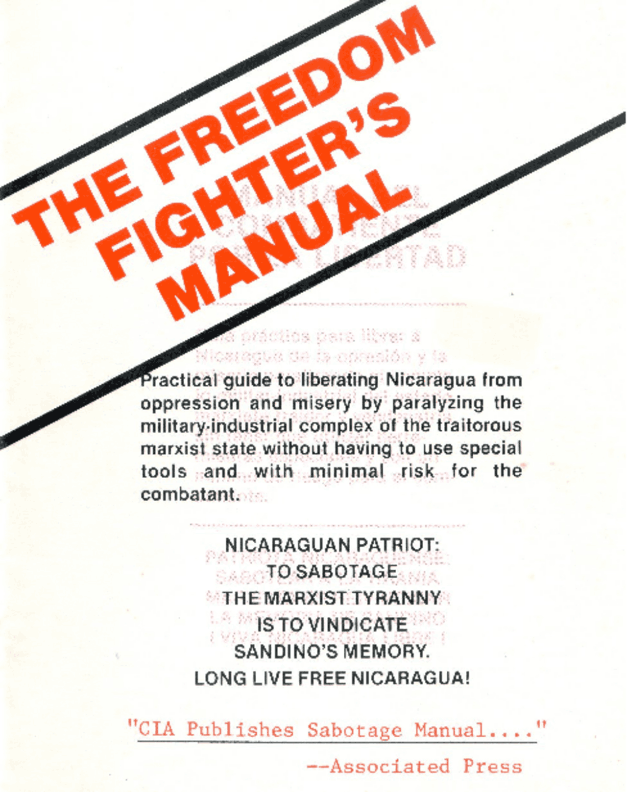 The Freedom Fighters Manual Tesis De Educación Avanzada Docsity
