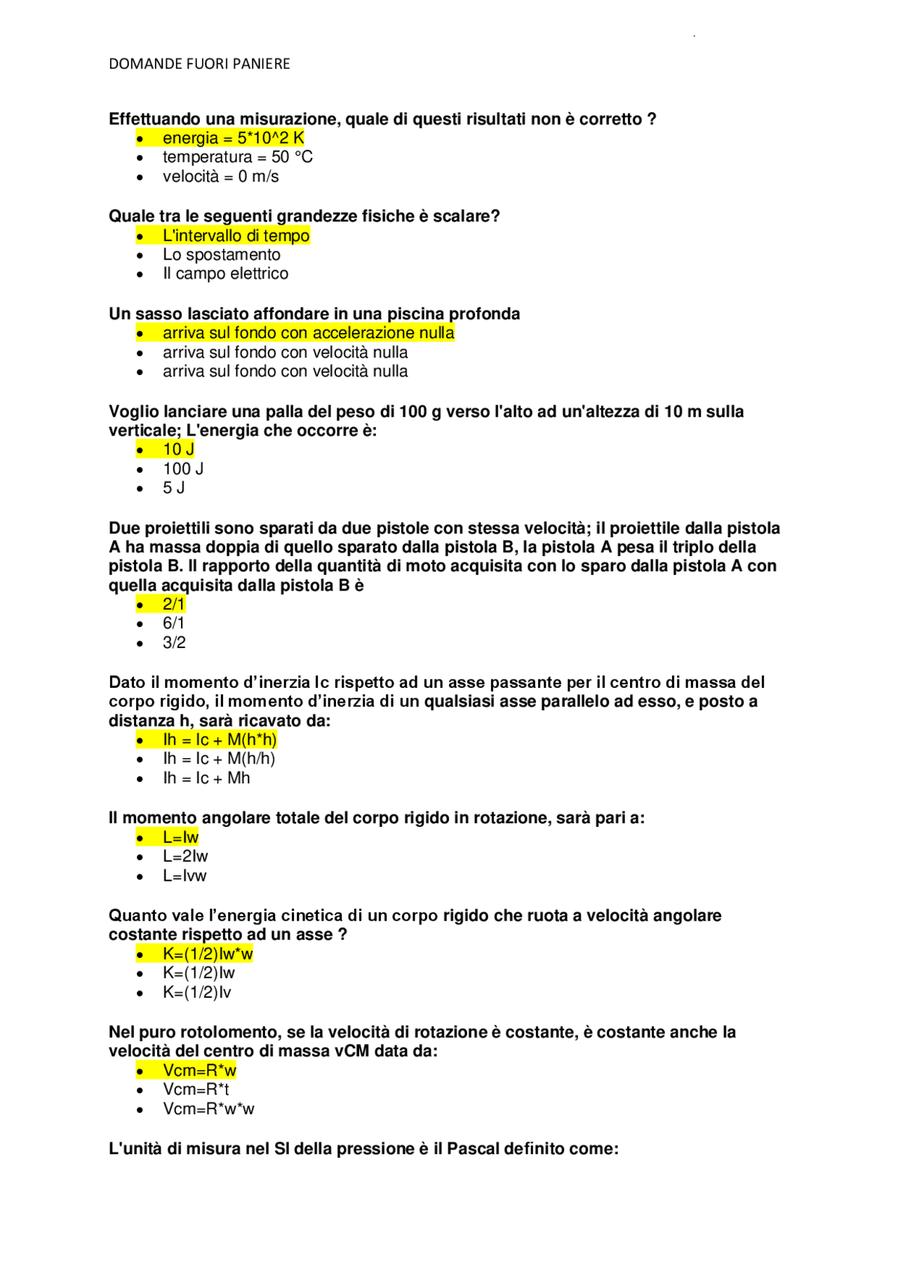 Fuori Paniere Fisica Docente Elisa Leone Daniela Pantusa Panieri Di