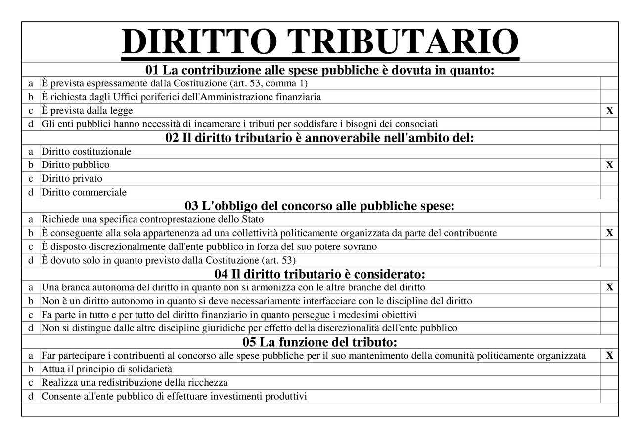 Diritto Tributario Agg A Ottobre Scienze Giuridiche L 14 Mercatorum