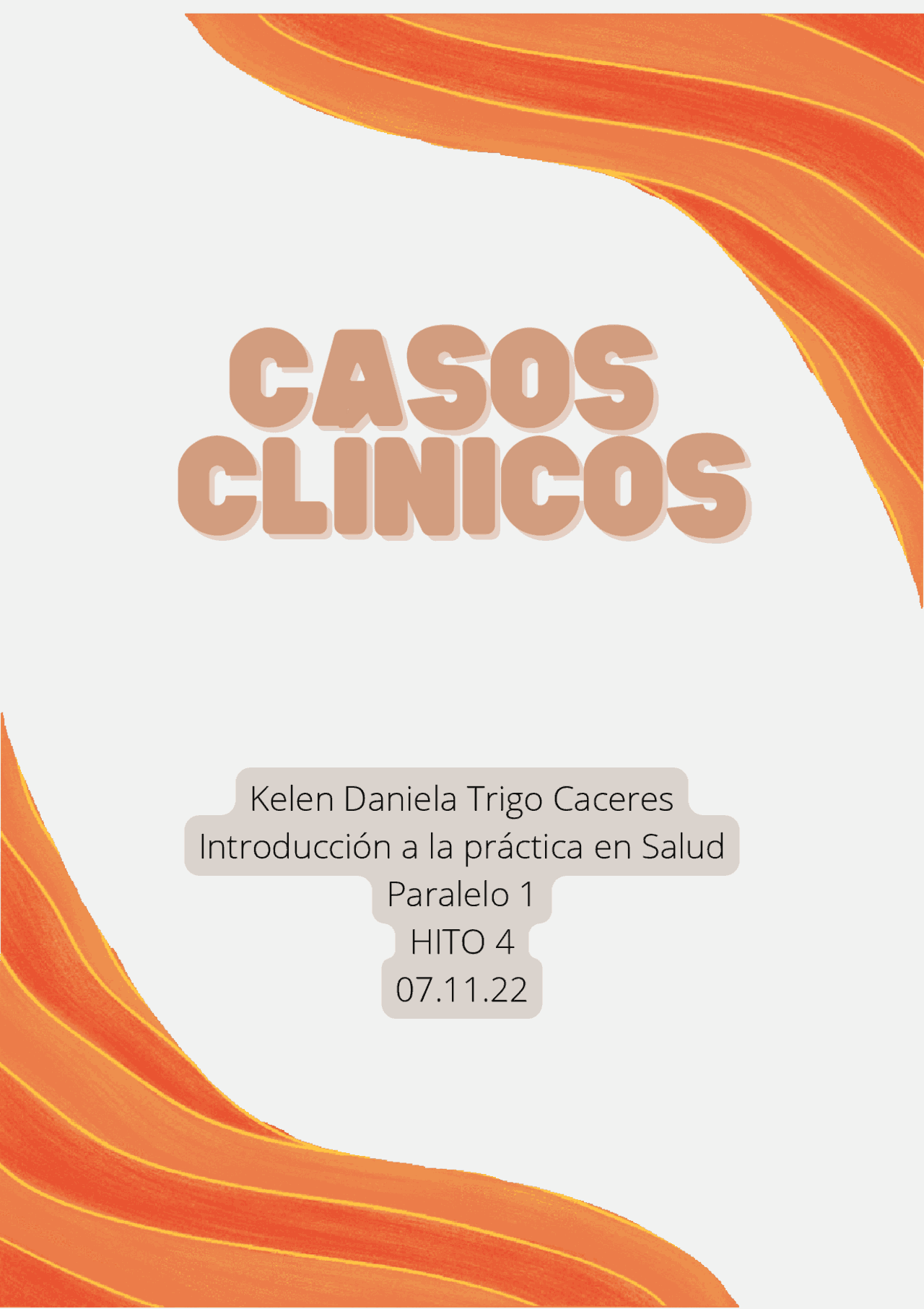 Casos Clínicos De Introducción A La Salud Apuntes De Anatomía Docsity
