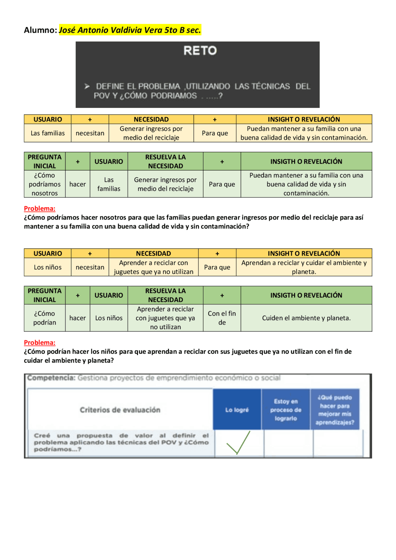 TAREA TAREA TAREA TAREA | Resúmenes de Ciencias | Docsity