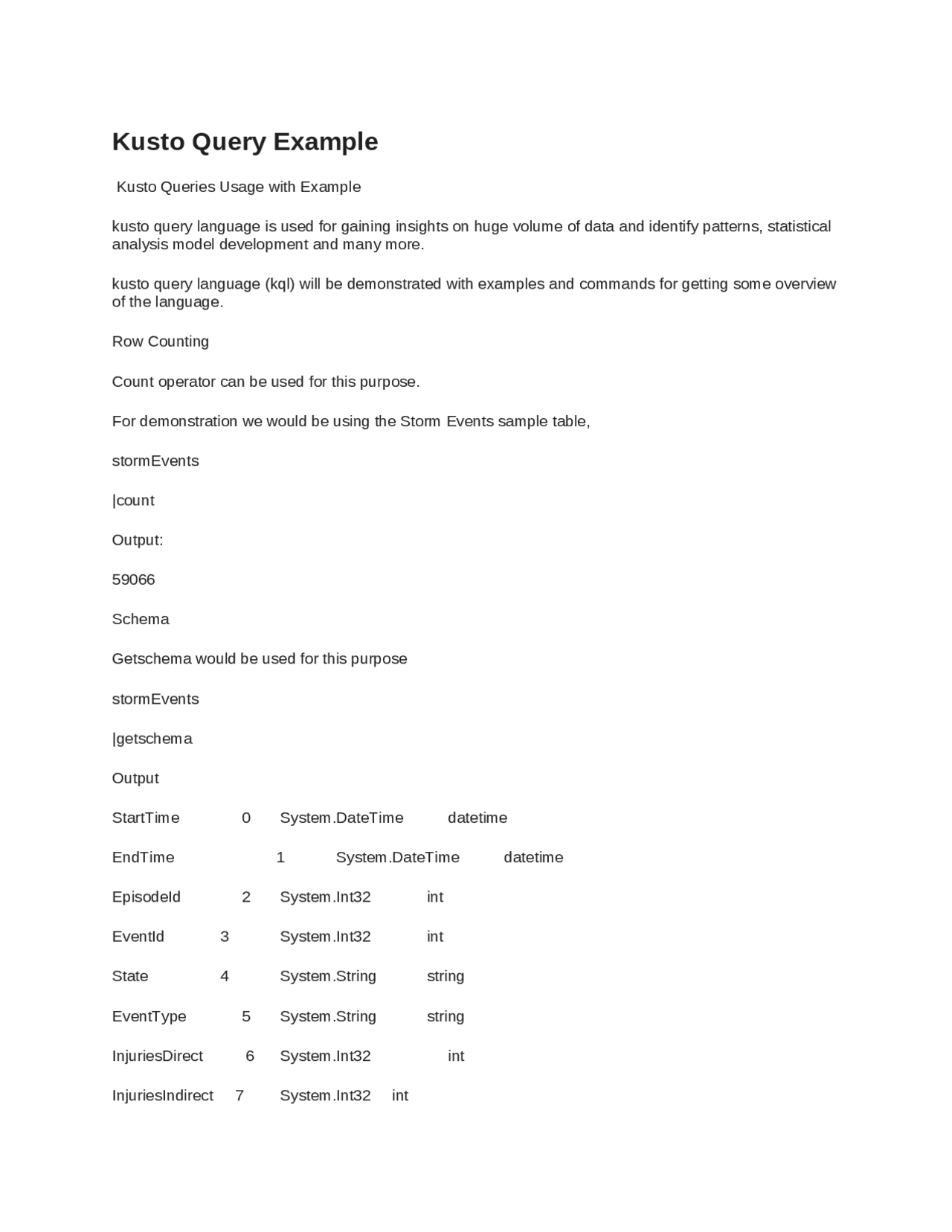 Practical Implementation Of KQL | Study notes Programming Languages ...