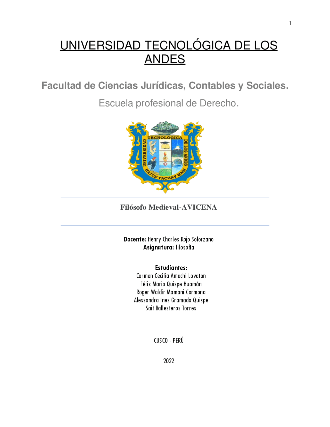 Avicena y la trascendencia de la medicina y la cultura islámicas en el ...