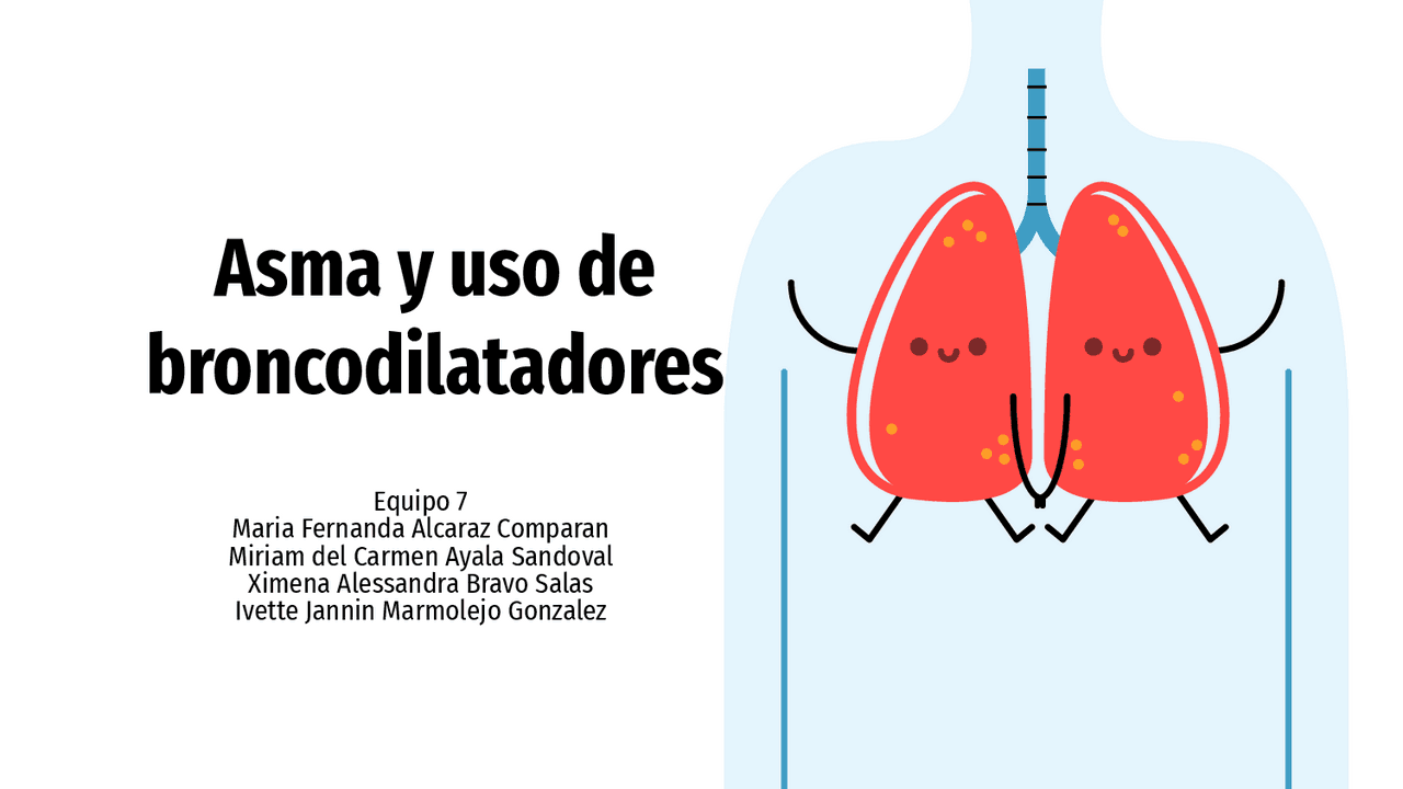 Asma Y Eso De Broncodilatadores Diapositivas De Neumología Docsity