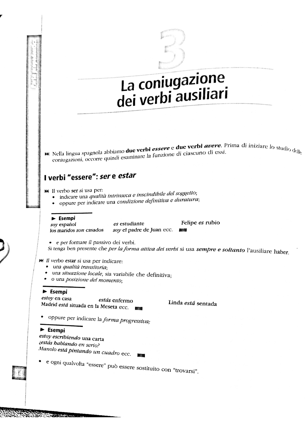 Ser Y Estar Regole Grammaticali Reglas Schemi E Mappe Concettuali