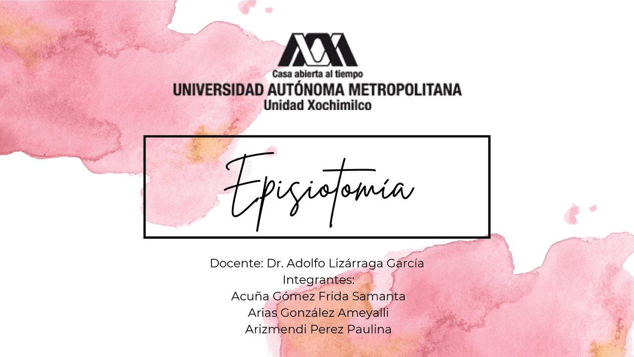 Tipos De Episiotomia Resúmenes De Ginecología Docsity