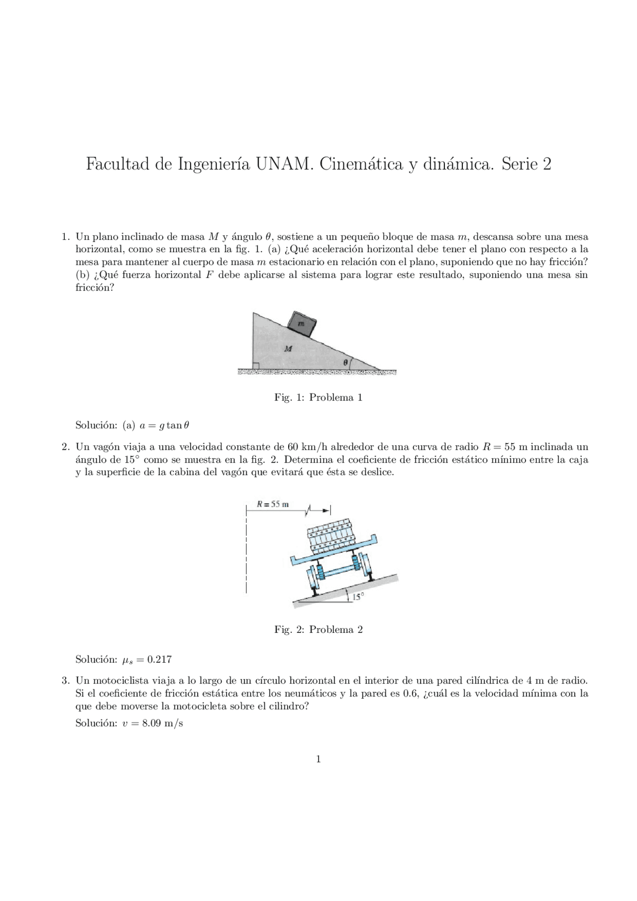 Estática Mecánica Mecánica | Ejercicios de Estática | Docsity