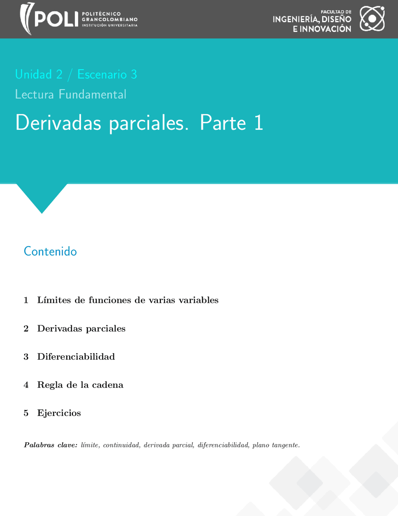 Documentos complementarios | Guías, Proyectos, Investigaciones de Cálculo para Ingenierios | Docsity