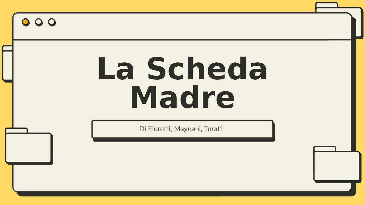 Slides Informatica La Scheda Madre Slide Di Informatica Docsity