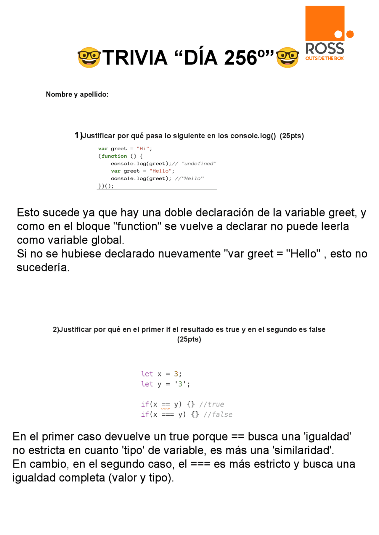 Ejercicios De Programacion Basicos Ejercicios De Informática Docsity