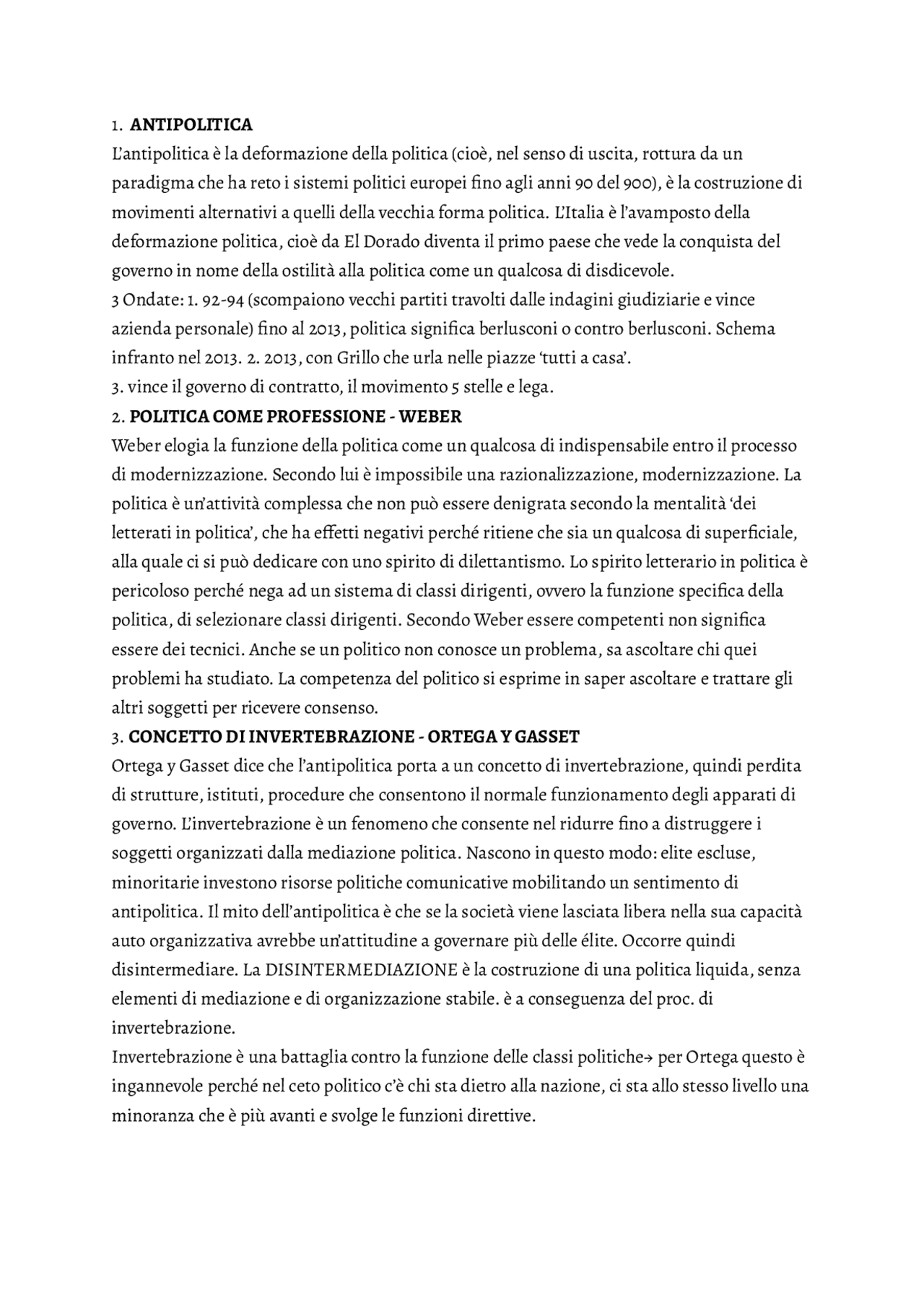 Domande Esame Scienze P Prospero Prove Desame Di Scienza Politica
