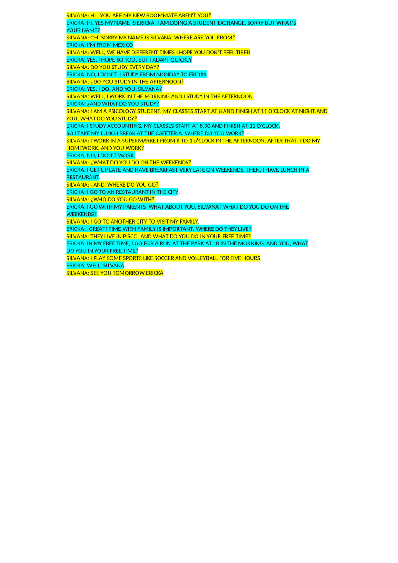 Semana 13 Compañero De Cuarto Apuntes De Inglés Técnico Docsity