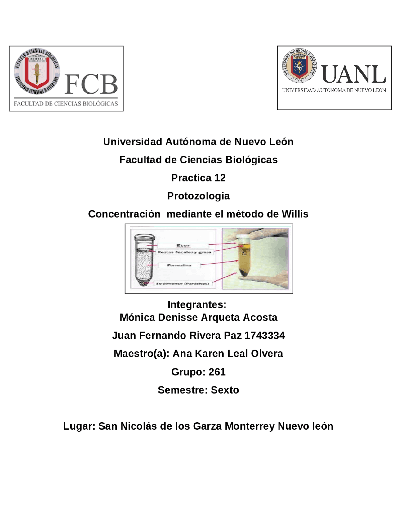 Practica De Helmintos Monografías Ensayos De Biología Docsity