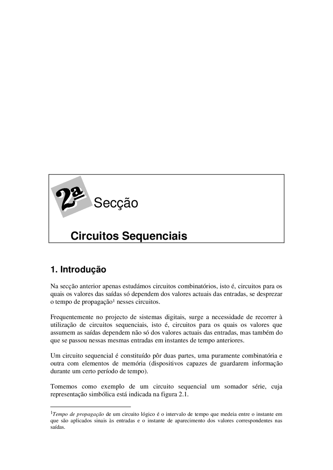 Circuitos Sequenciais Slides Informática Docsity