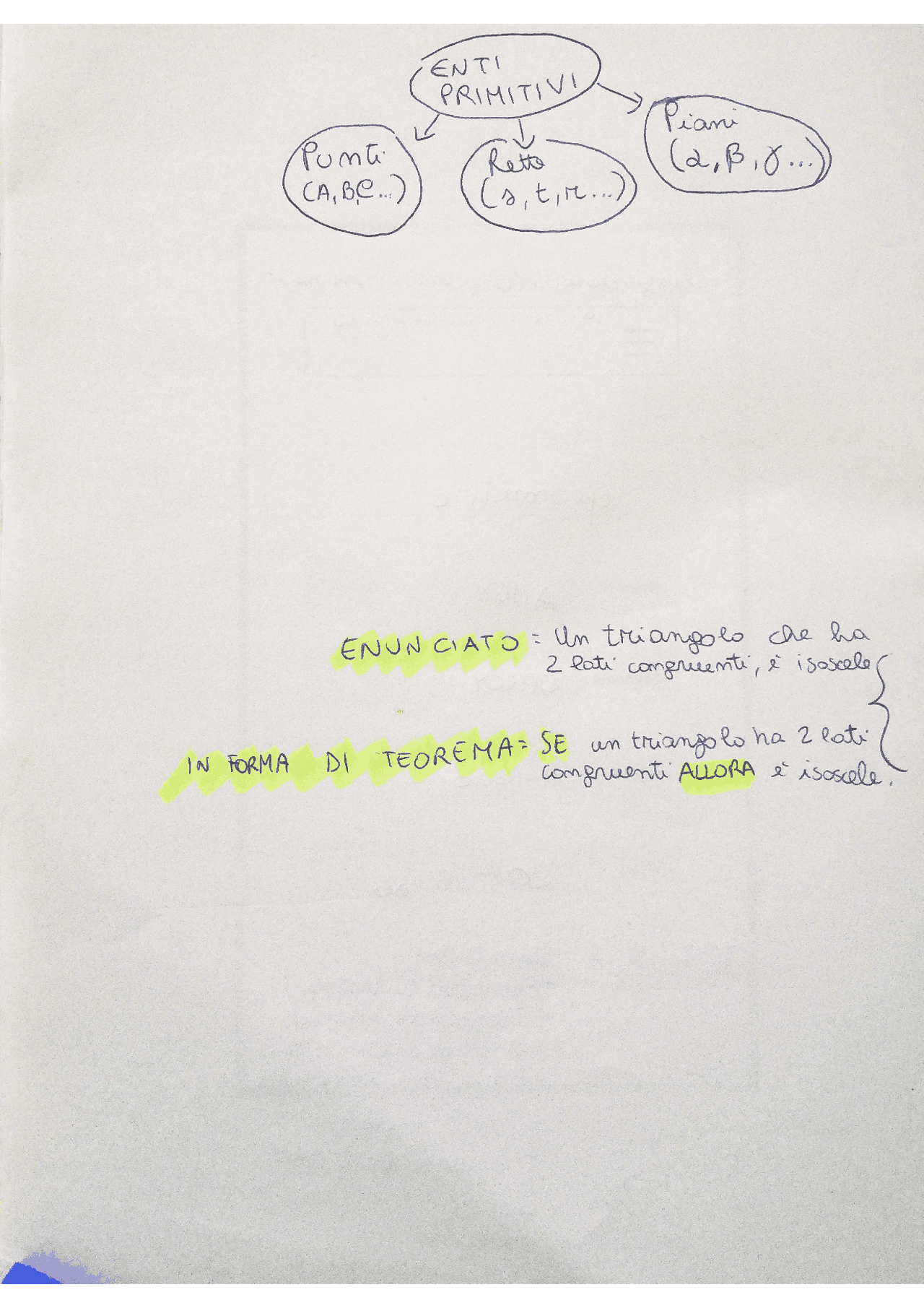 Lezione 1 Fondamenti Di Matematica 2 Appunti Di Geometria Docsity