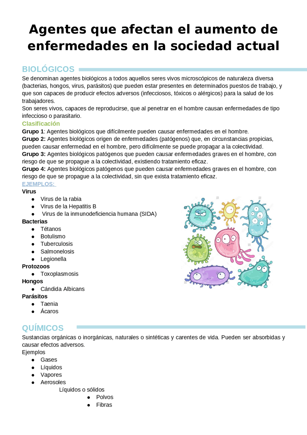 Factores Ambientales Resúmenes De Química Docsity
