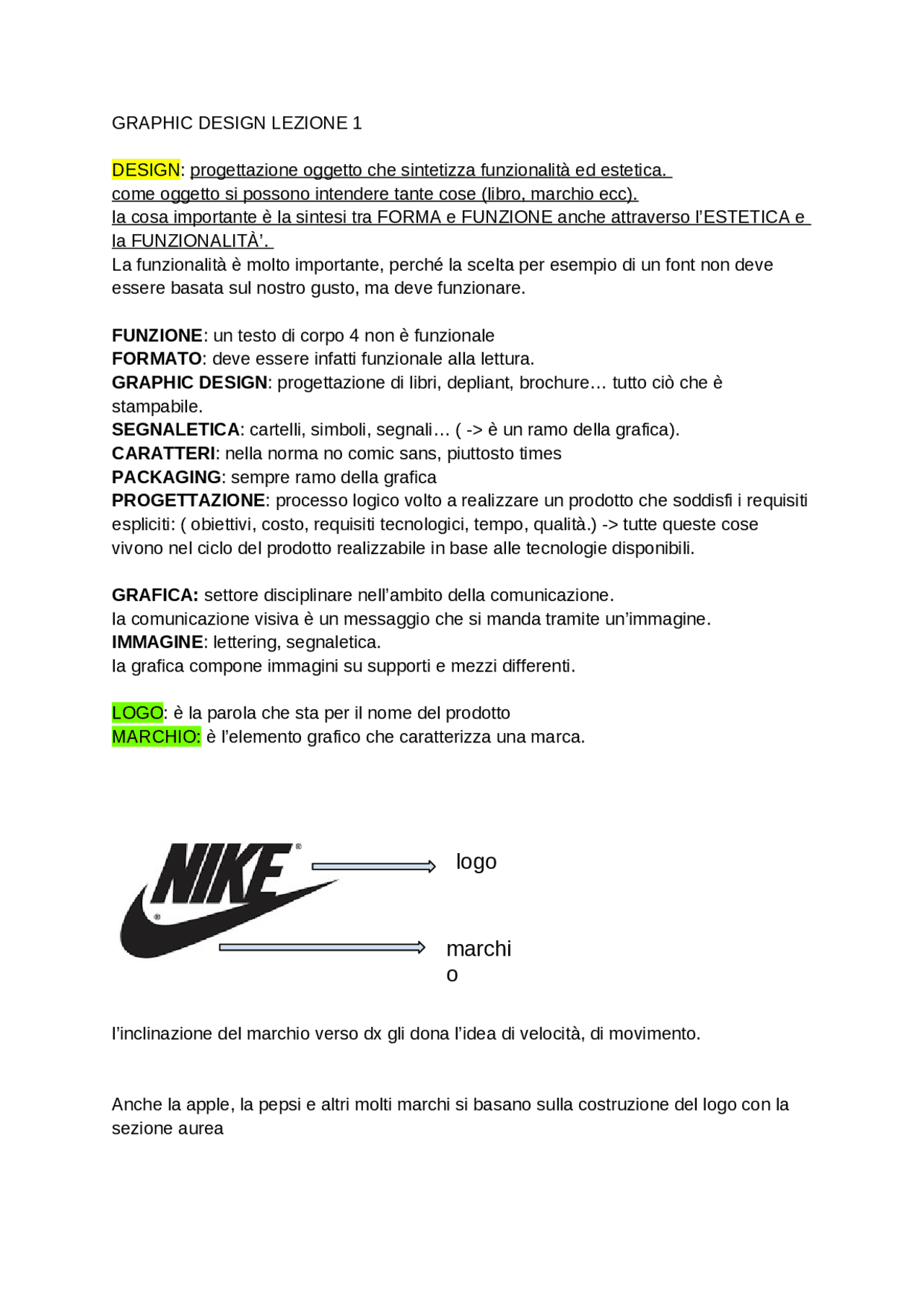 Grafica Lezione Base Appunti Di Computer Graphics Docsity