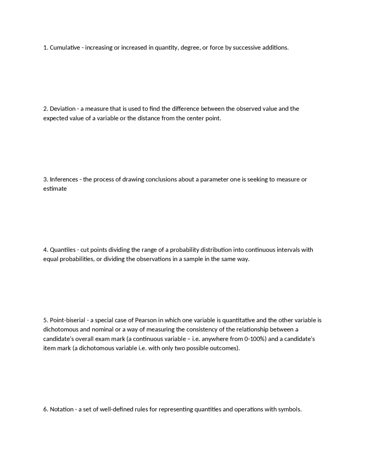 50 mathematical jargons | Cheat Sheet Mathematics | Docsity