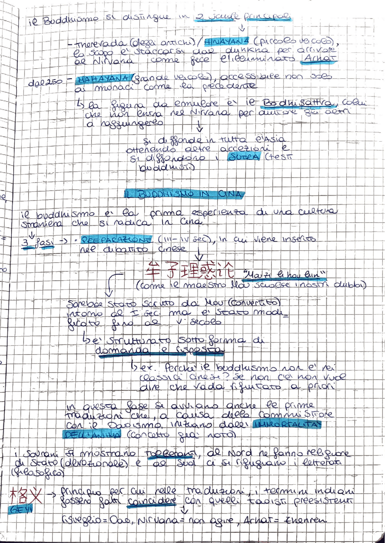 Letteratura Cinese 1 Appunti Di Lingua Cinese Docsity