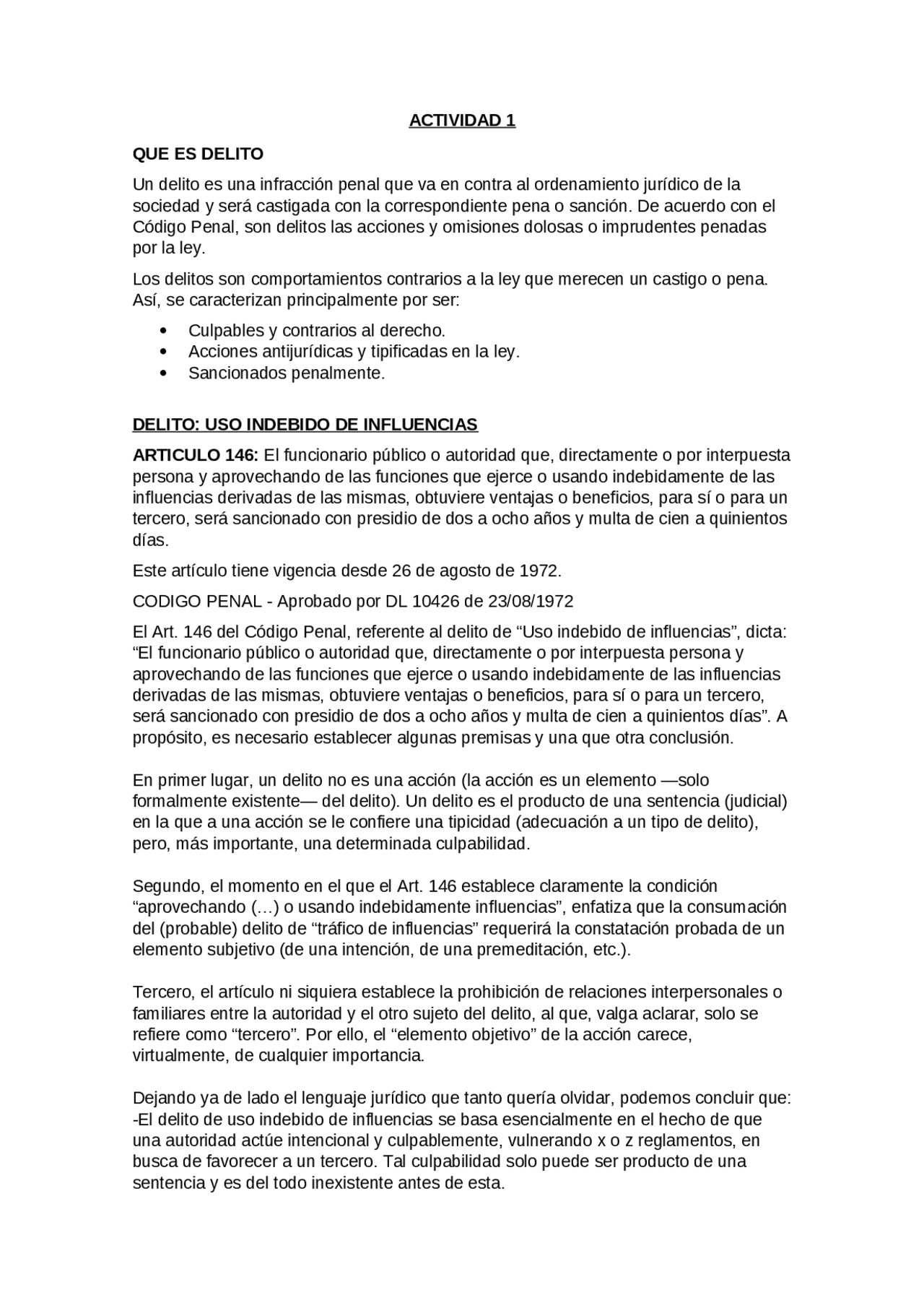 Trabajo Practico Carrera De Derecho Monografías Ensayos De Derecho
