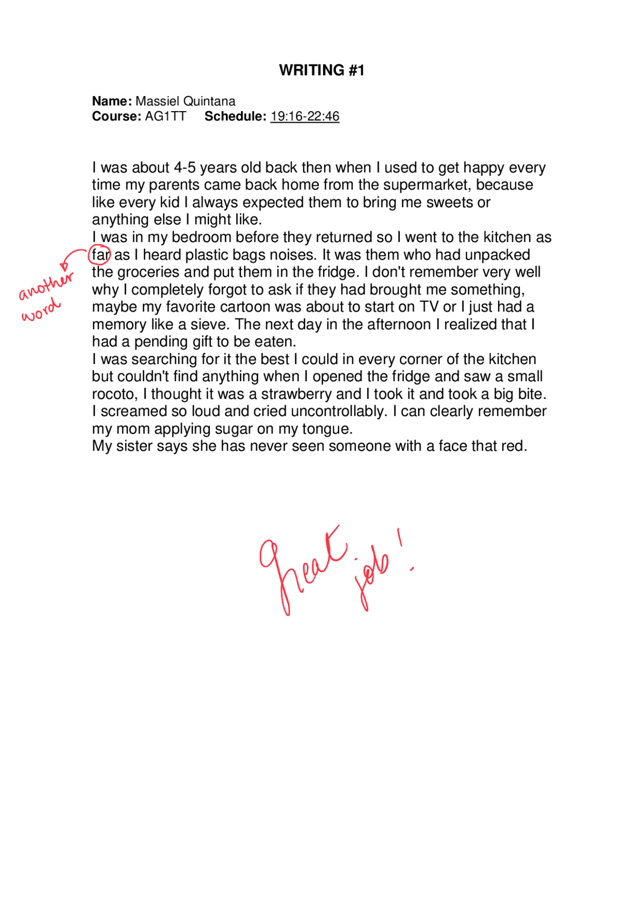 Writing 1 Advanced Grammar 1 Monografías Ensayos De Inglés Docsity