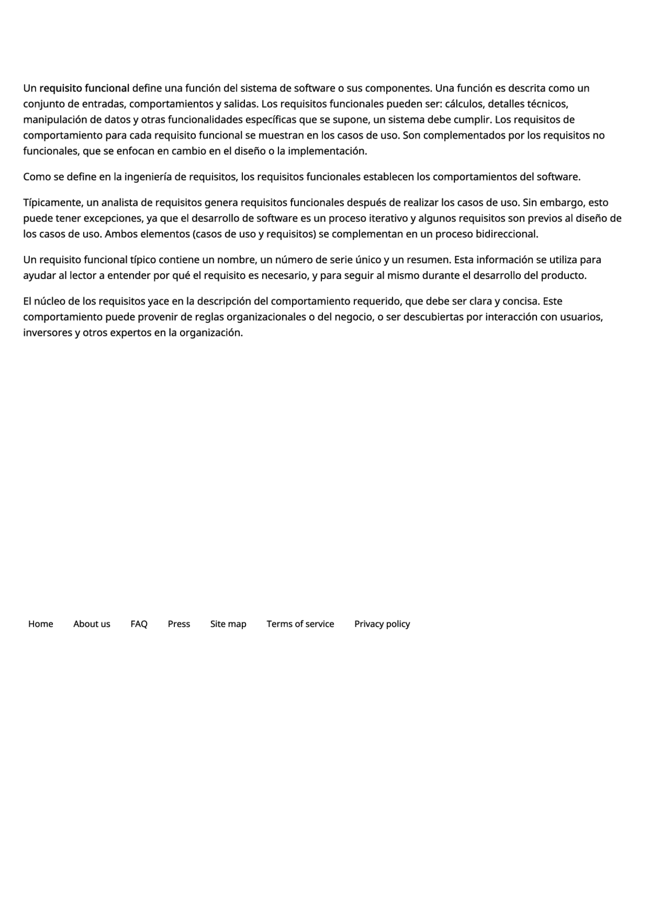 Requisitos Funcionales Resúmenes De Informática Docsity