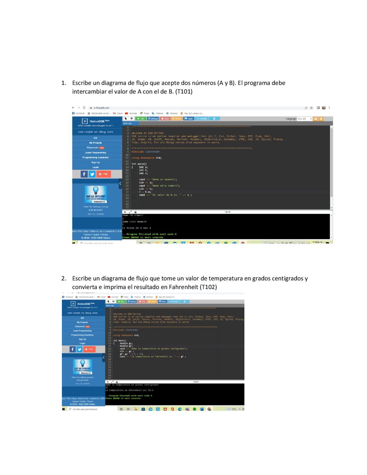 Programacion Ejercicios Resueltos Ejercicios De Química Docsity