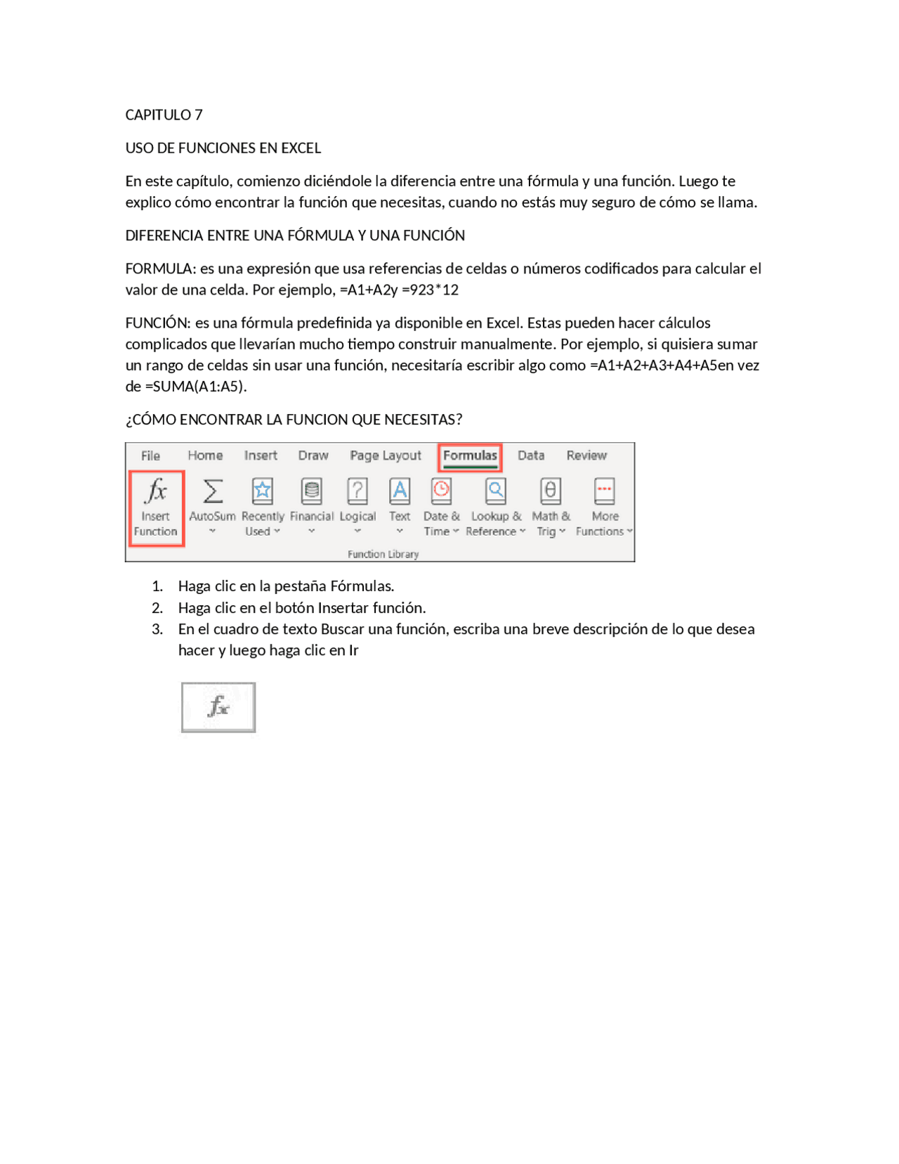 Capitulo 7 Matematicas Resúmenes De Matemáticas Docsity