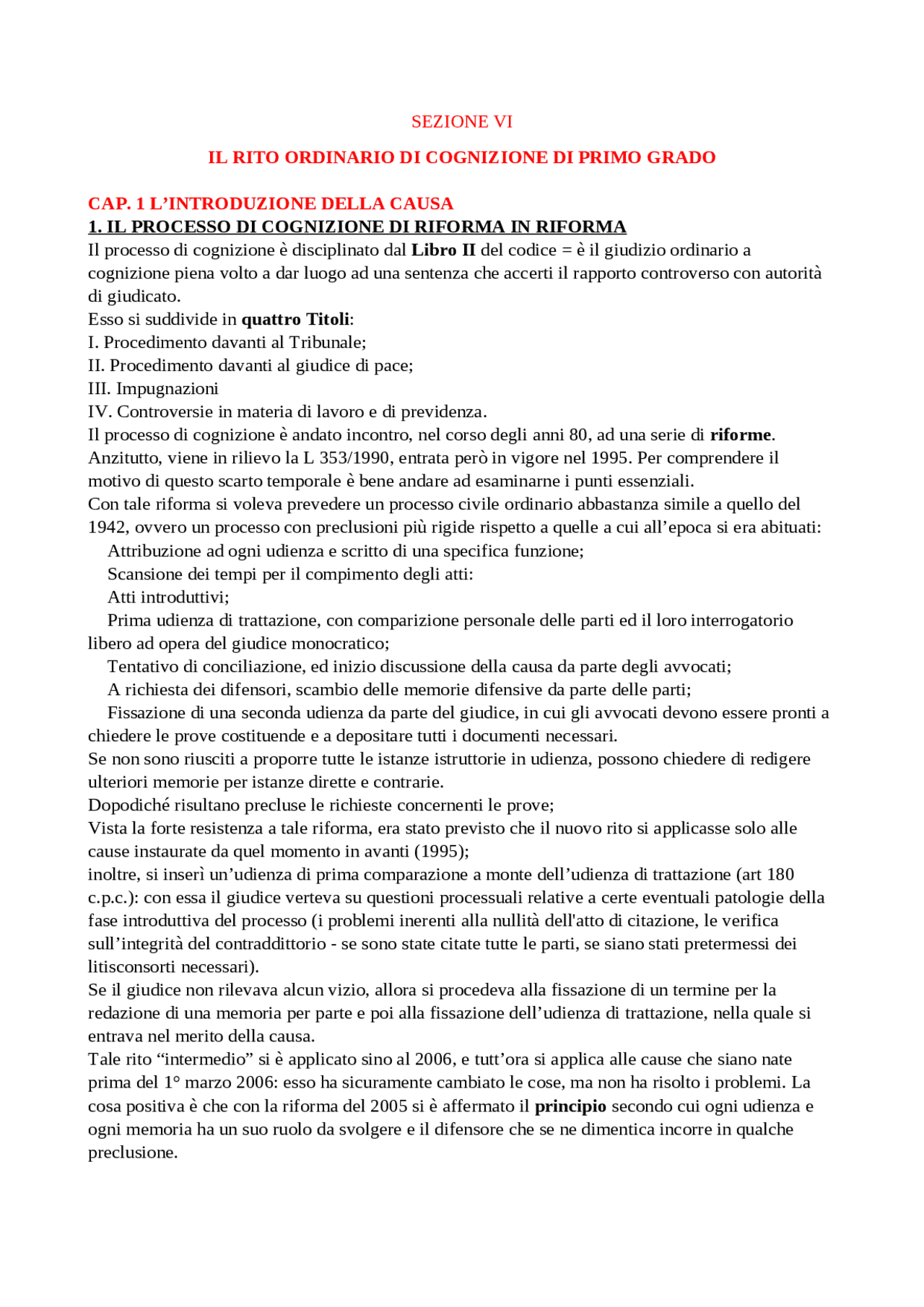 2 Volume Consolo Sezione 6 Appunti Di Diritto Processuale Civile