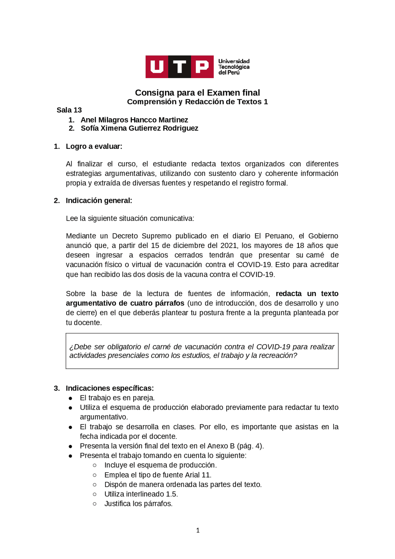 ReprogramaciÓn Examen Finaldocx Ejercicios De Compresión De Datos