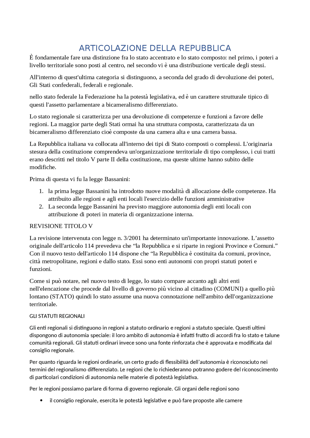 Diritto Pubblico Riassunto Schemi E Mappe Concettuali Di Diritto